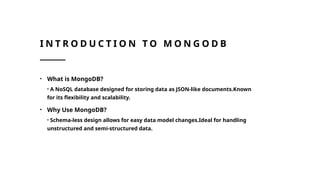 MERN Stack Intro PPT for MCA/ENGG/CSE/IT | PPT