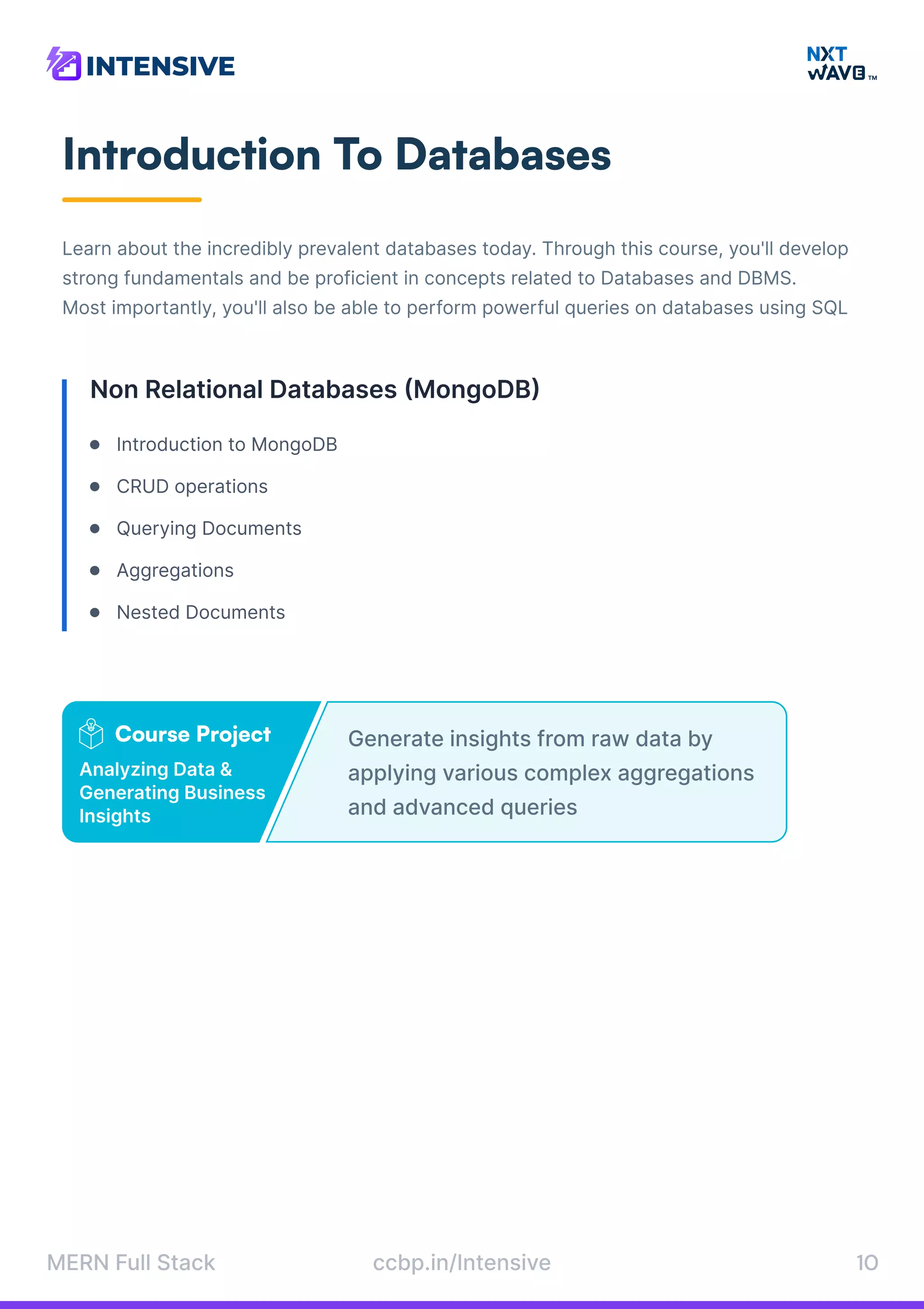MERN Stack Developer Course Syllabus | PDF