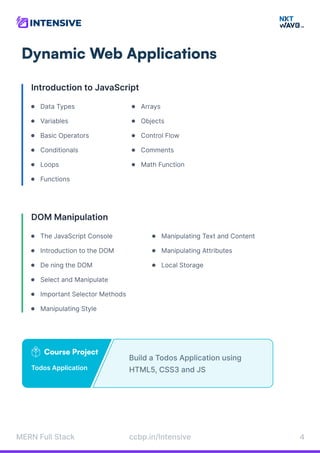 MERN Stack Developer Course Syllabus | PDF