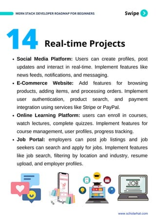 MERN Stack Developer Roadmap By ScholarHat PDF | PDF