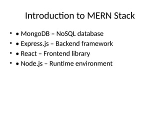 MERN_Stack_Project_Tracking_System.pptx. | PPT