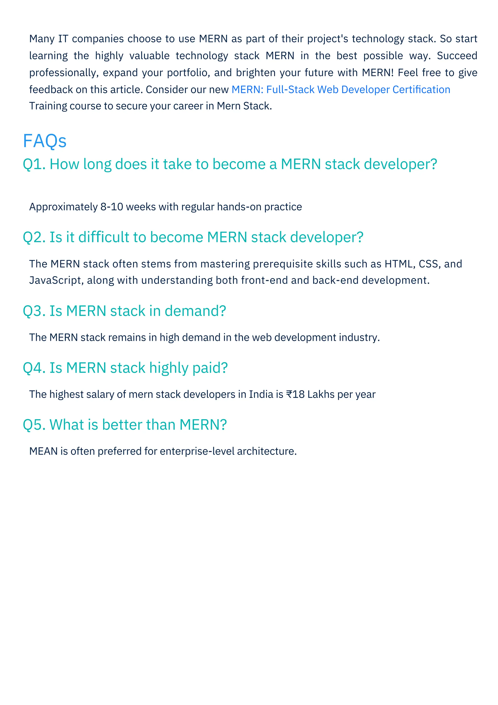 MERN Stack Roadmap for Beginner PDF By ScholarHat | PDF | Web ...