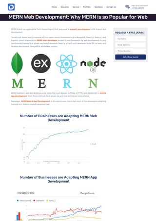 MERN Web Development | PDF