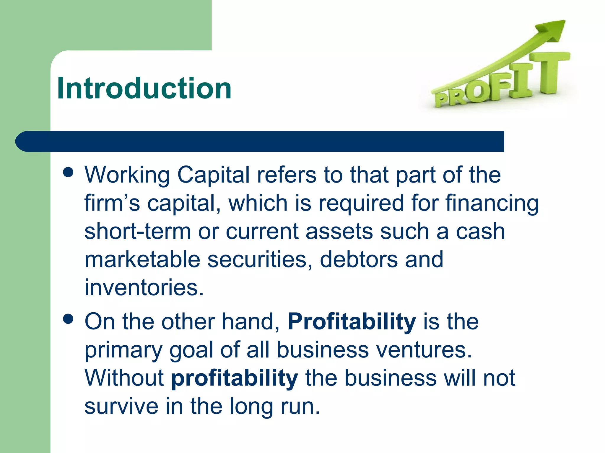 working capital management | PPT