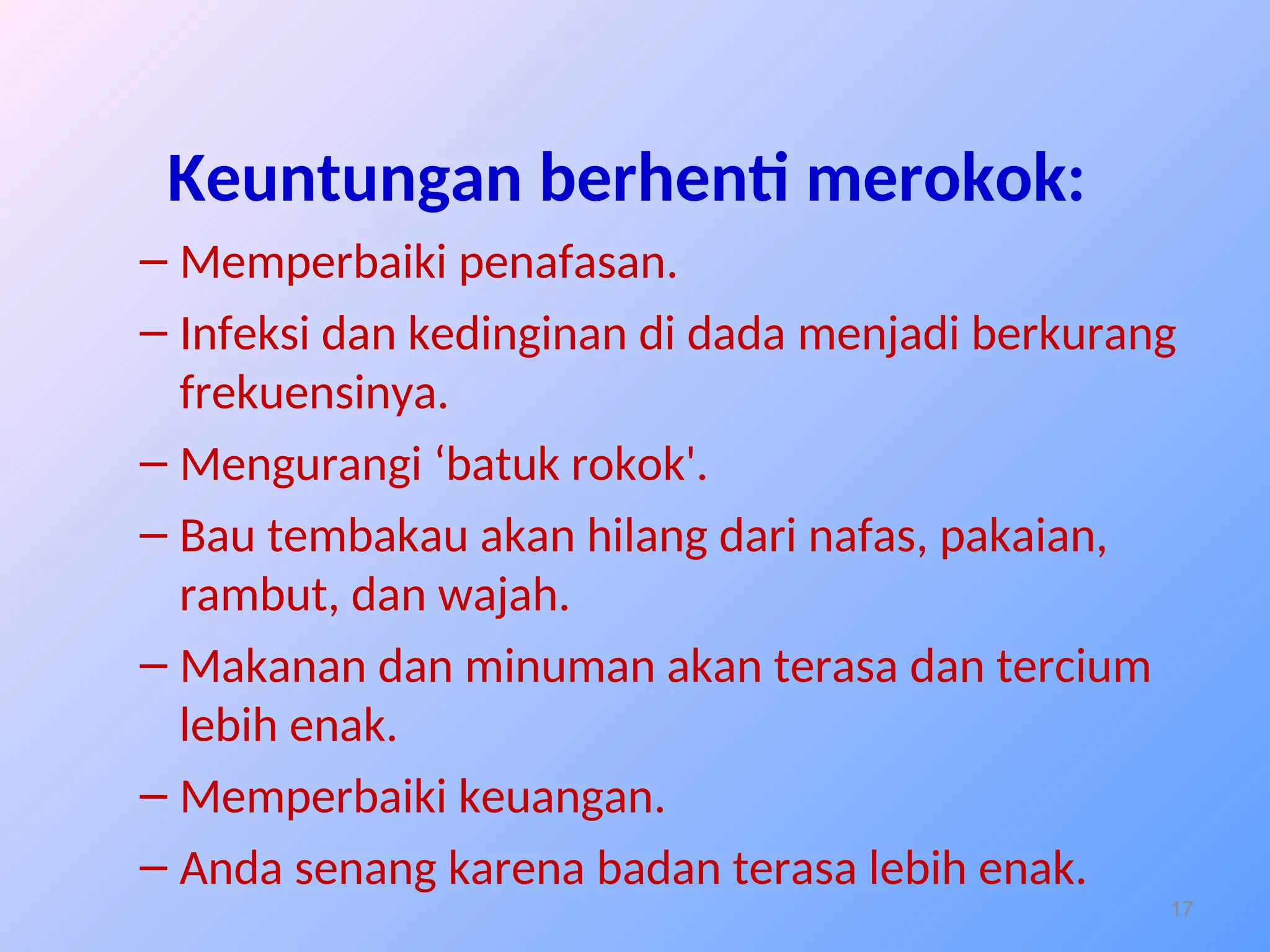 bahaya MEROKOK dan komplikasi pada lansia .ppt