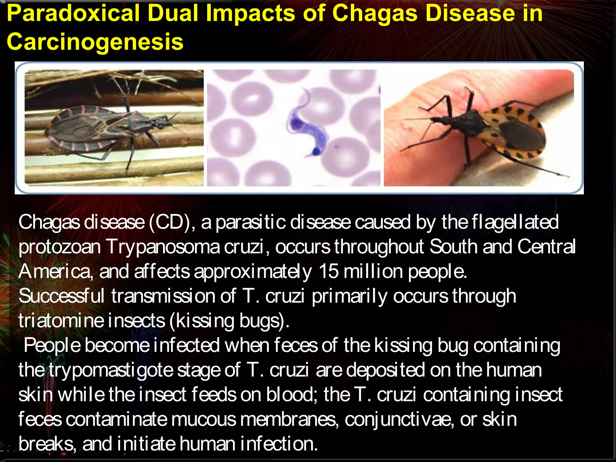 Role of parasites in neoplastic disorders | PPT