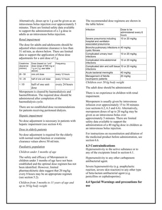 Meropenem 500 mg powder for solution for injection or infusion smpc taj ...