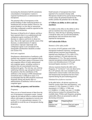 Meropenem 500 mg powder for solution for injection or infusion smpc taj ...