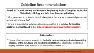 Meropenem in Bacterial Infection in Critically Ill Patients.pptx