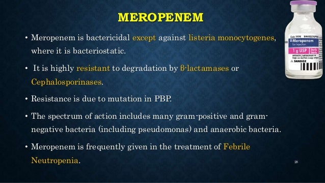 pharmmacovigilance case of Meropenem induced Neutropenia