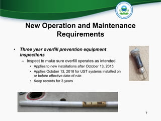 Meerian, Marcus, KDHE, Overview of Revisions to the UST Regulations ...