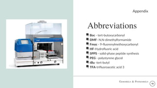 Merrifield Synthesis of Peptides | PDF