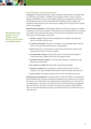 Merrill DataSite Not All VDRs Are Created Equal | PDF