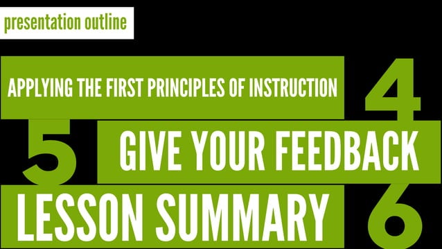 Essentials of Instructional Design: Merrill's First Principles of ...