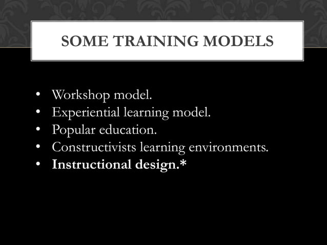 Merrill’s first principles of instruction | PPTX