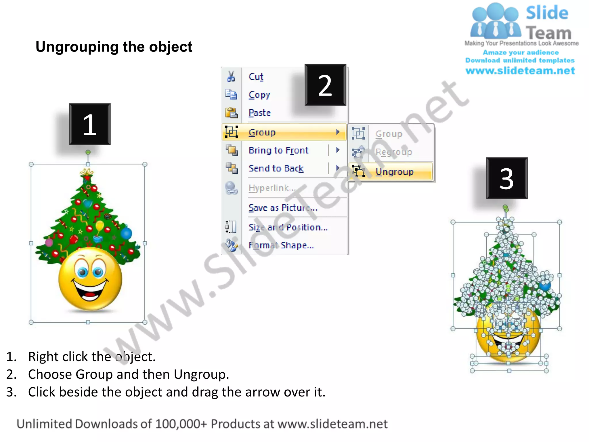 Merry christmas festival powerpoint diagram process flowchart examples ...