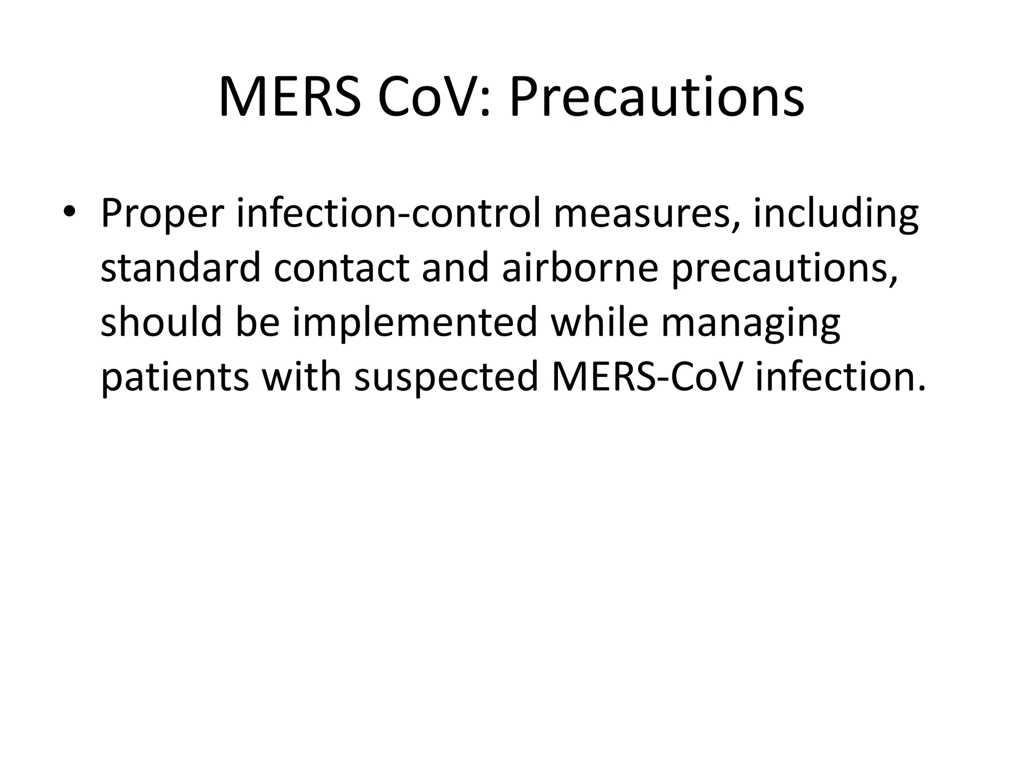 Middle East Respiratory Syndrome MERS | PPTX