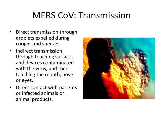 Middle East Respiratory Syndrome MERS | PPTX