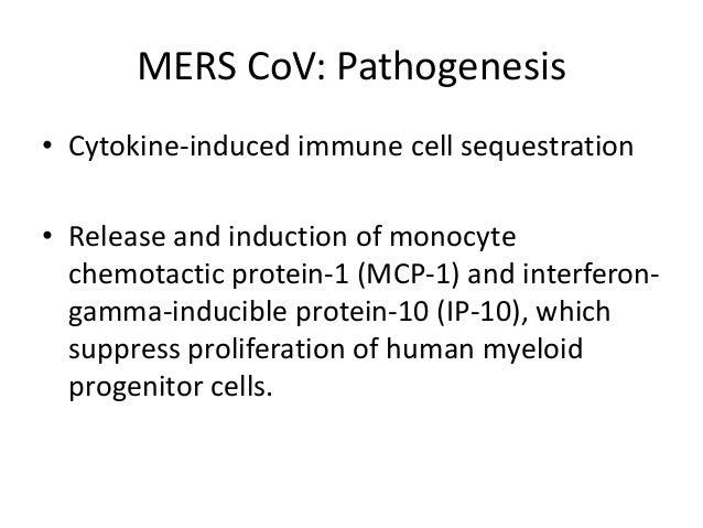 Middle East Respiratory Syndrome MERS
