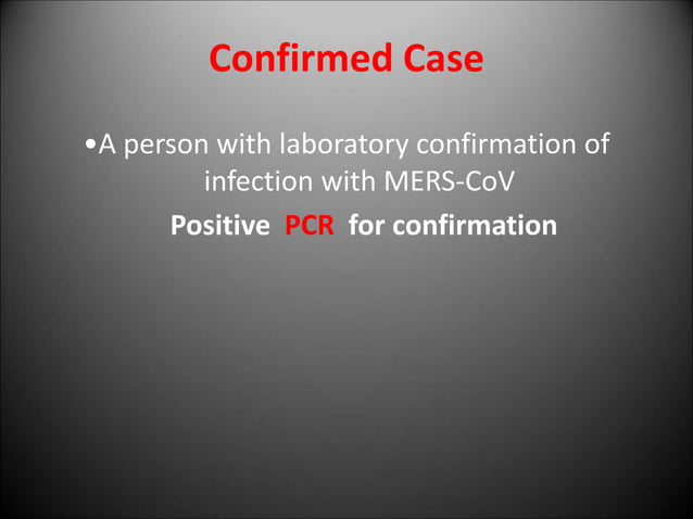 Mers cov | PPTX