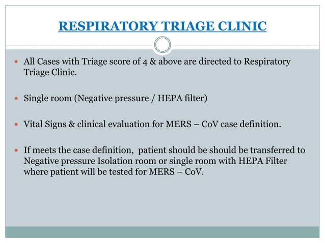 Mers cov guidelines + vt | PPTX