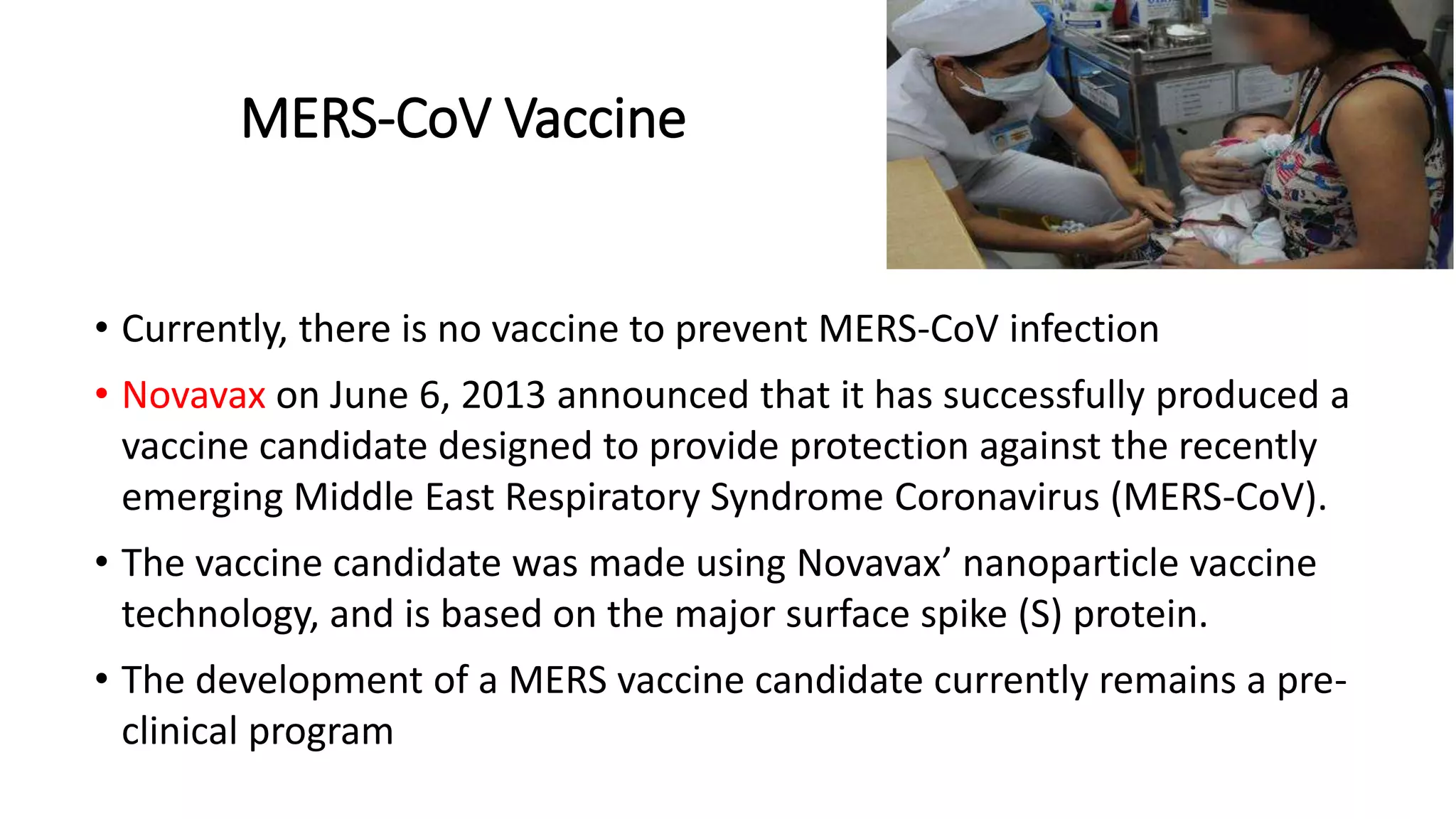 Middle East Respiratory Syndrome: MERS- CoV | PPTX