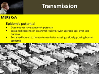 Mers cov by DR.KWANCHAI PRASITWUTIWEJ @ Chularat 9 Hospital Kingkaew | PPTX