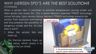 Industrial Surge Protection: Why Use Mersen Surge Protection Devices? | PPT