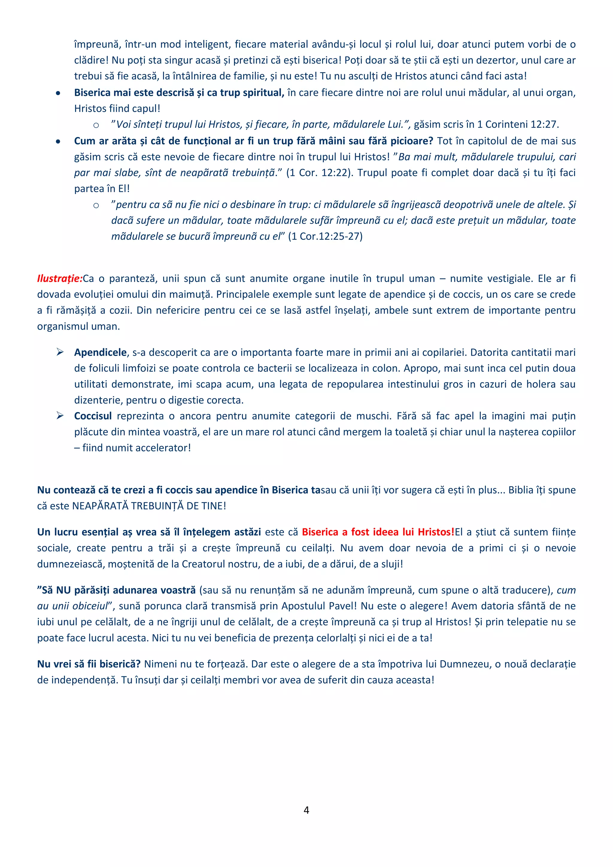 Mersul la biserică – o modă, un moft, o poruncă sau o necesitate? | DOCX