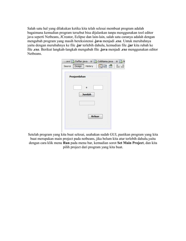 cara Merubah jar2exe | DOC