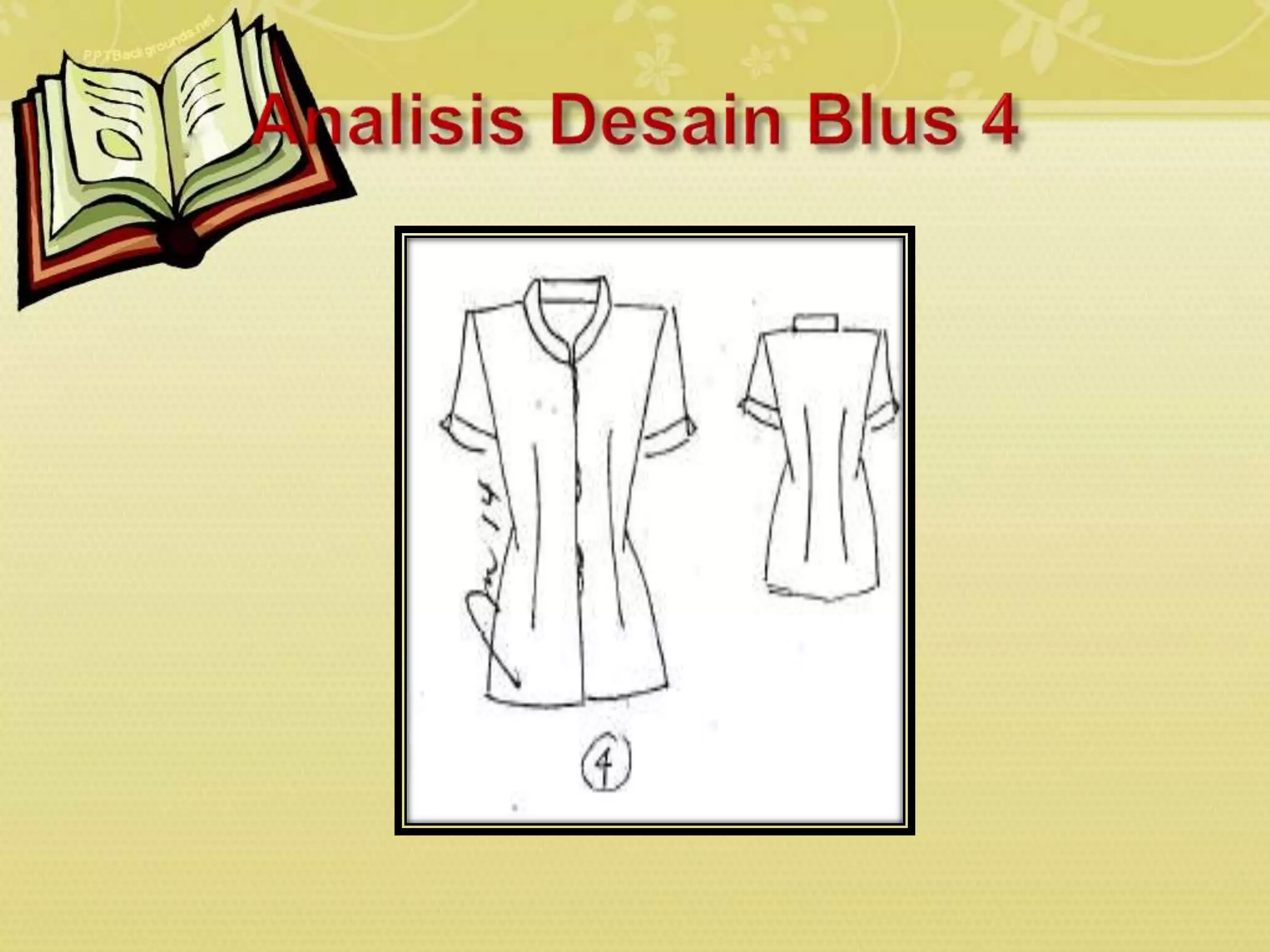 Merubah Pola Blus Sesuai Desain | PPTX