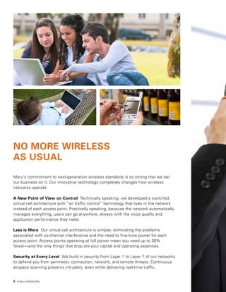 Meru Networks Company Brochure | PDF