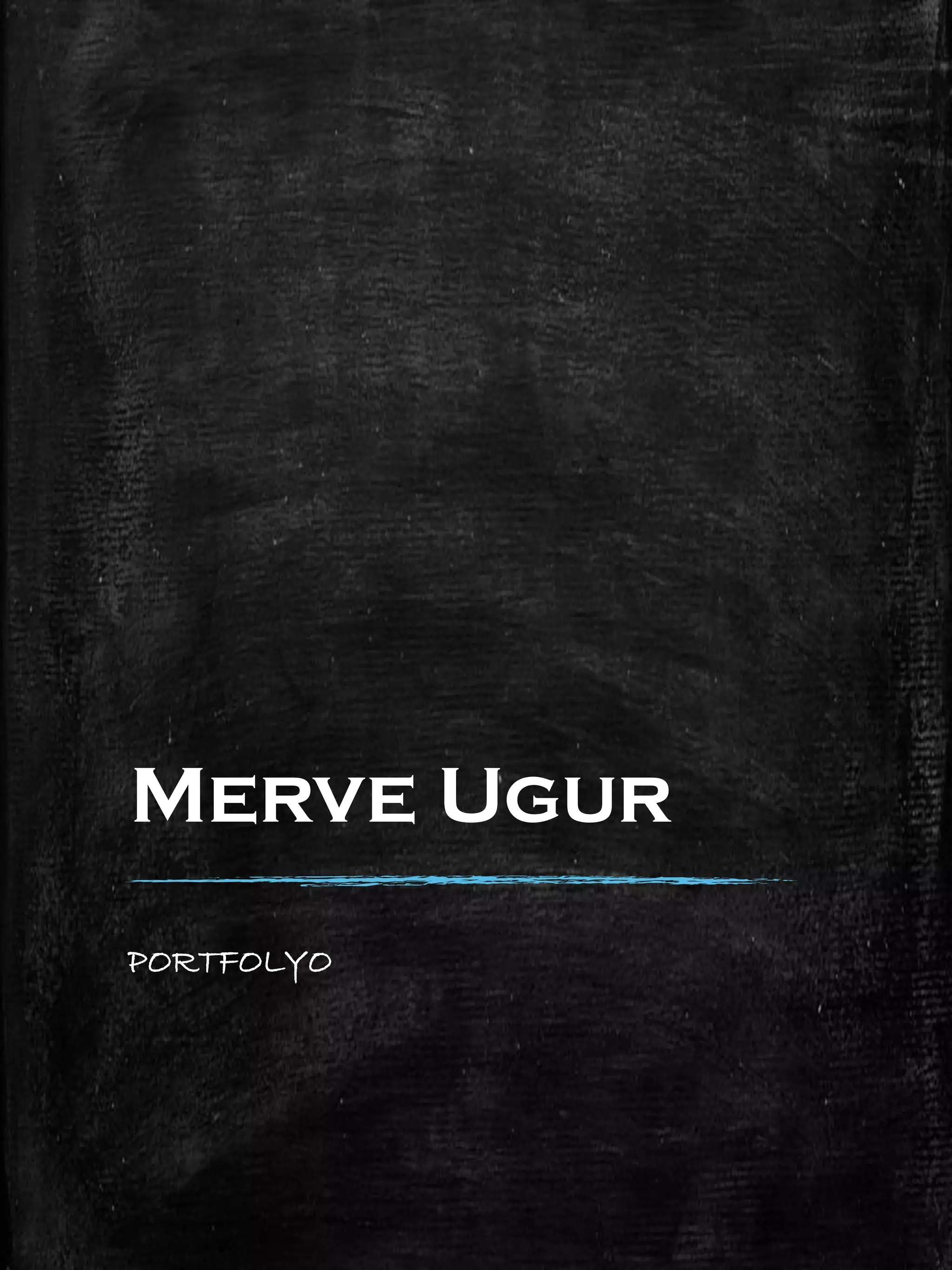 Merve Uğur- Portfolyo | PDF