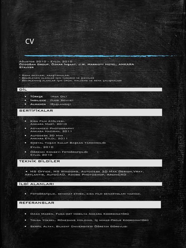 Merve Uğur- Portfolyo | PDF
