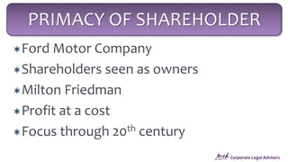Mervyn King - From profit to value creation | PDF