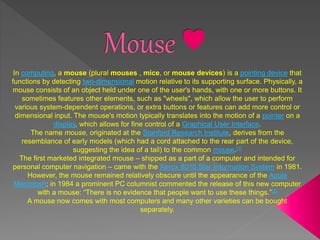 Parts Of A Computer by Meryll Grace D. Samson of I-Fortitude | PPTX