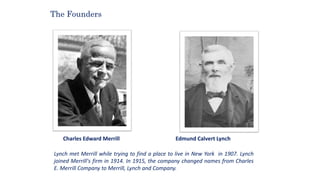 Meryll lynch : Rise and Downfall | PPTX