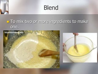 cooking terms | PPT