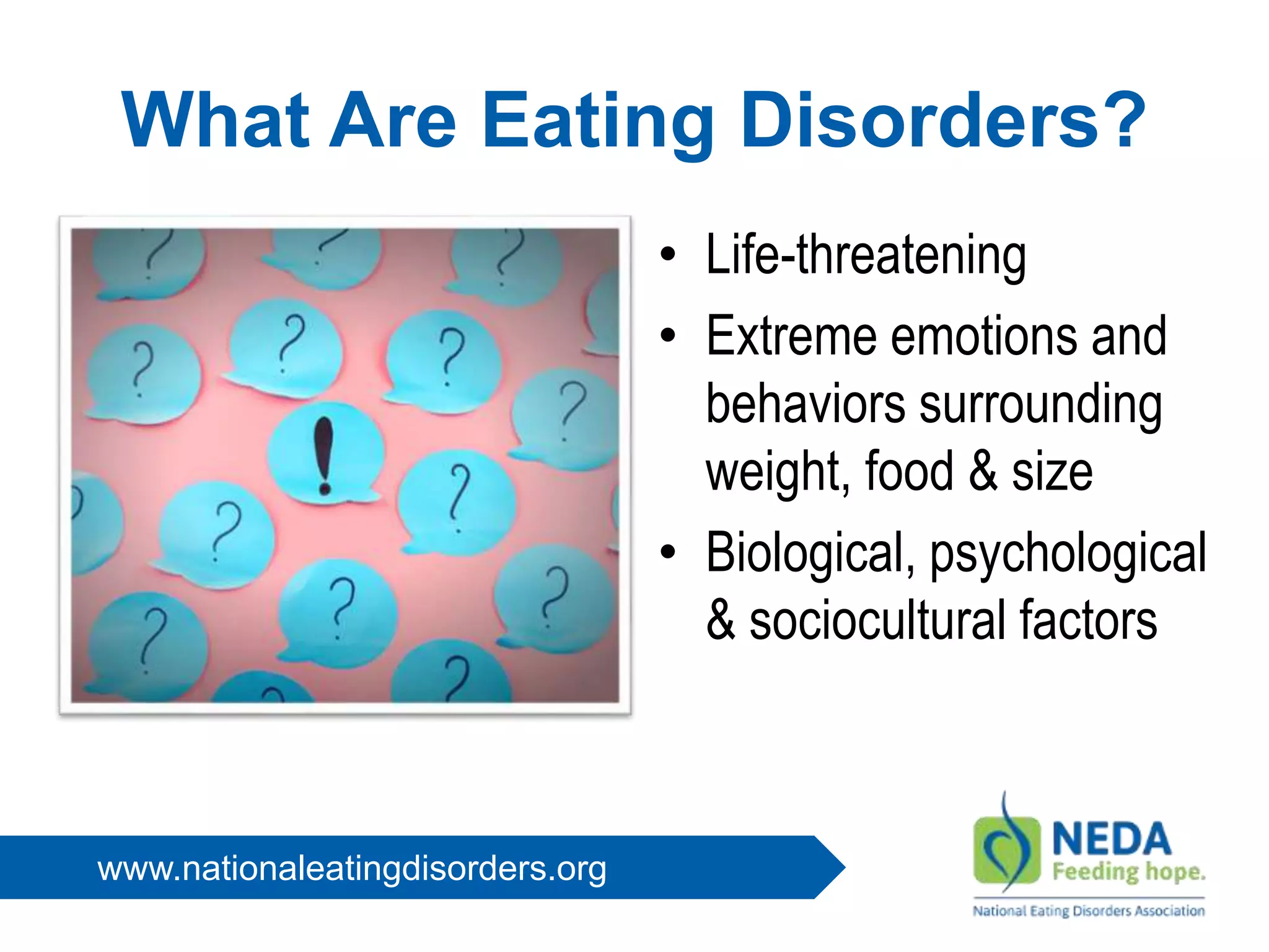 eating disorders | PPTX