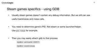 Mesa and Its Debugging | PPT