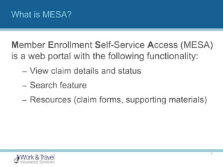 Instructions for MESA | PPT