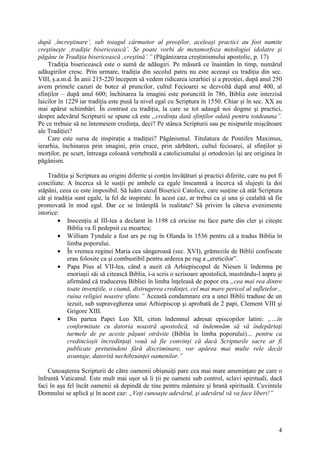 Scriptura si traditia | PDF