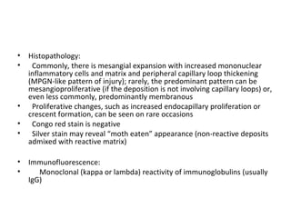 Mesangial proliferative GN | PPT