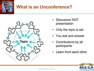 MESA Unconference People Excellence oct 2012 | PDF | Manufacturing ...
