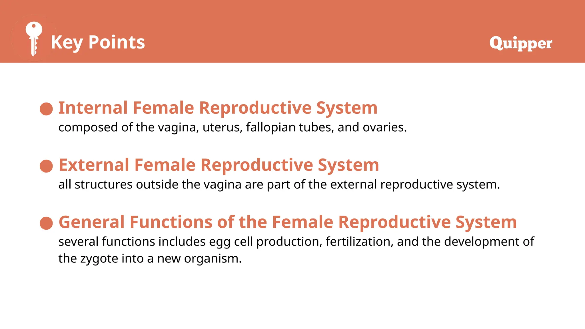 THE FEMALE REPRODUCTIVE SYSTEM FOR GRADE 10 | PPTX