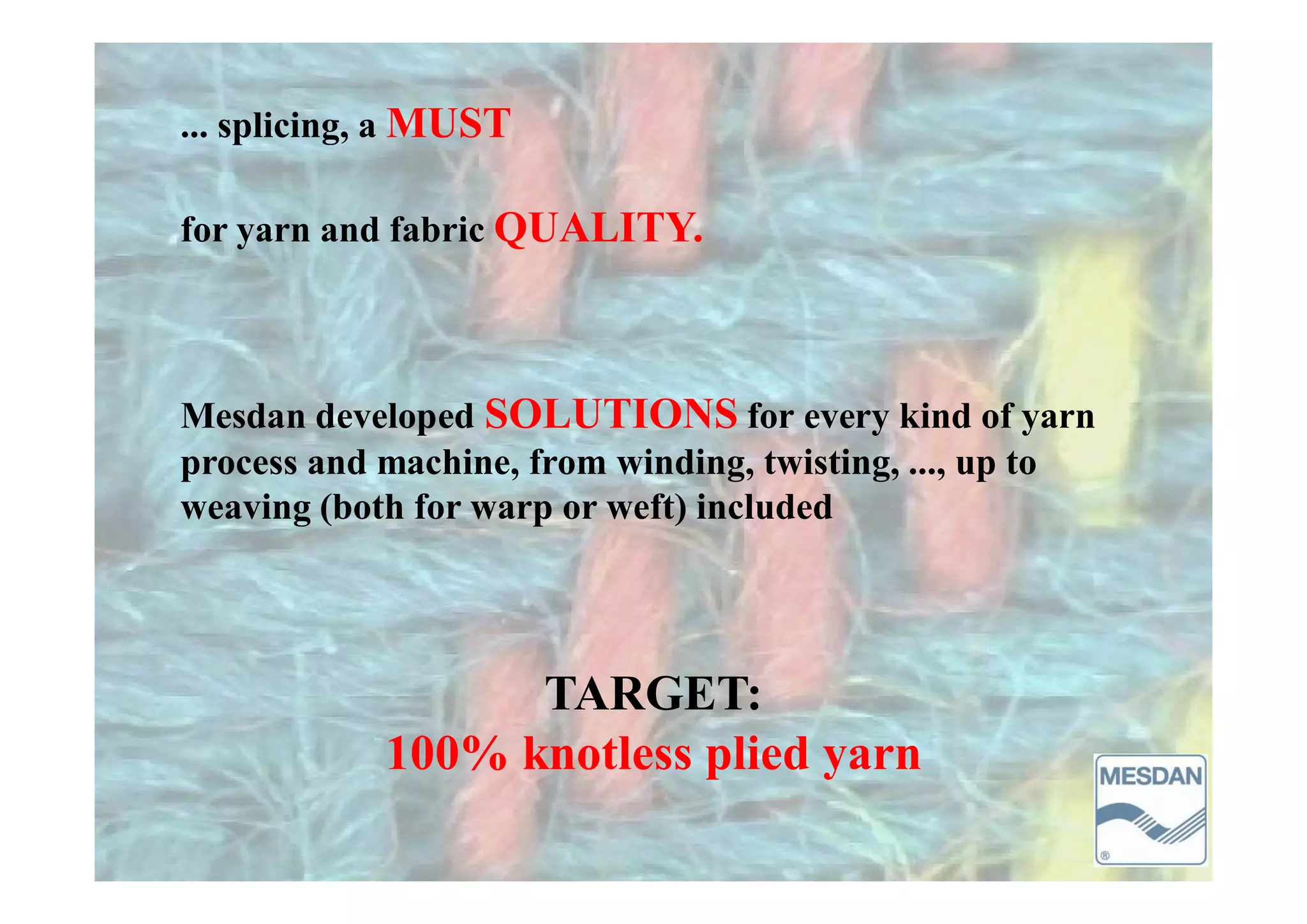 Mesdan Uthm Presentation 122009 | PDF