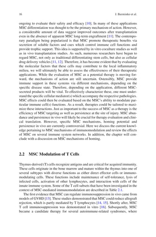 Mesenchymal stem cell therapy | PDF