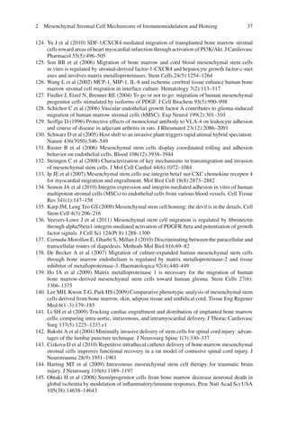 Mesenchymal stem cell therapy | PDF