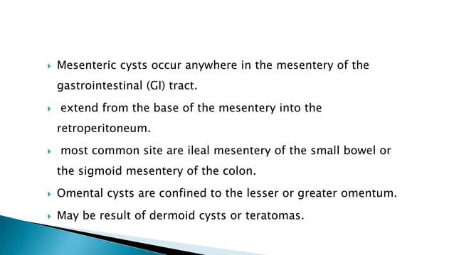 Mesenteric and omental cyst.pptx