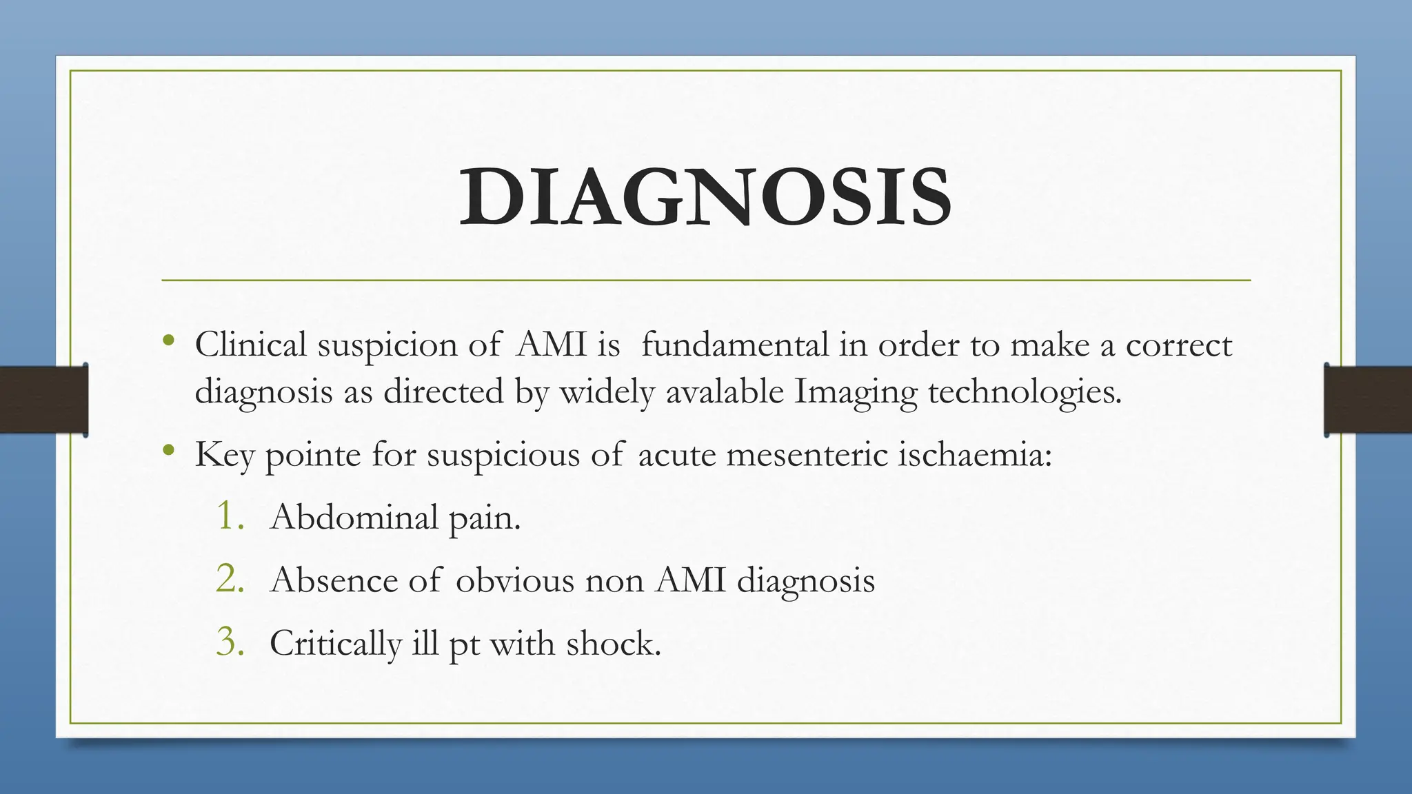 Acute Mesenteric Ischemia Icu Implications | PPTX